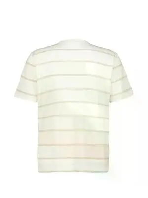 Frescobol Carioca Dinis Striped Slub-cotton T-shirt