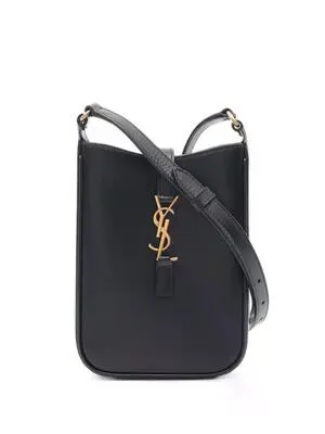 Saint Laurent 2010s Mini Le 5 À 7 Logo-plaque Shoulder Bag