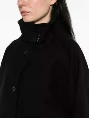 SESSUN High-neck Button-up Oversized Jacket