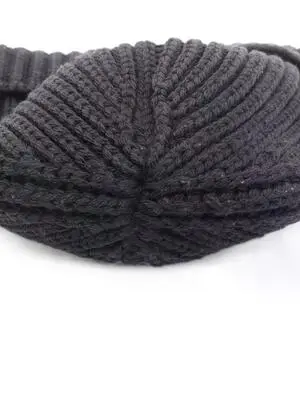 Prada 2010s Logo Beanie Hat