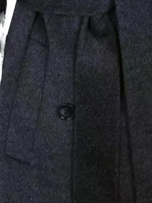 GIOVANNI PARIS Cassis Belted Double-breasted Coat