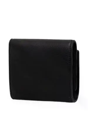 Armani Exchange Mini Logo-plaque Grained Wallet