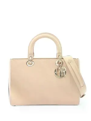 Dior 2010s Medium Lady D-sire Tote Bag - Neutrals