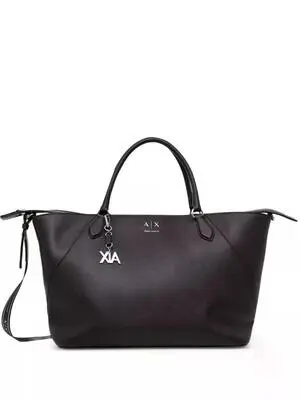 Armani Exchange Logo-print Detachable-strap Tote Bag