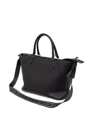Armani Exchange Logo-print Detachable-strap Tote Bag