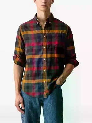Barbour Danloch Check-print Herringbone Shirt