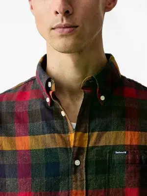 Barbour Danloch Check-print Herringbone Shirt