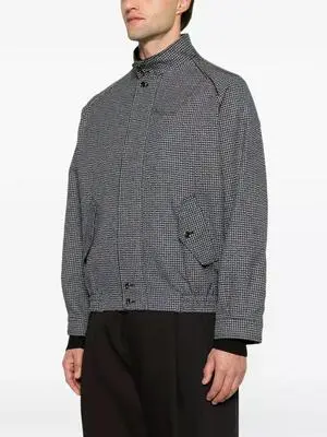 Drole De Monsieur Houndstooth-patterned Jacket
