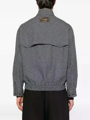 Drole De Monsieur Houndstooth-patterned Jacket