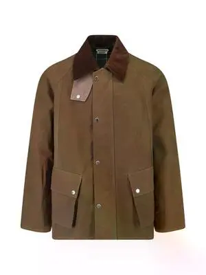 JW Anderson Corduroy-collar Raglan-sleeve Jacket - Brown