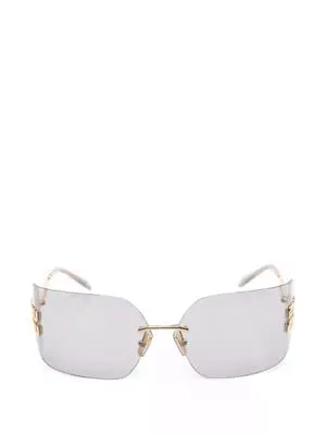 Miu Miu Aube Dawn Rimless Sunglasses