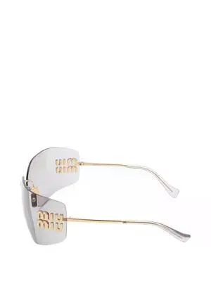 Miu Miu Aube Dawn Rimless Sunglasses