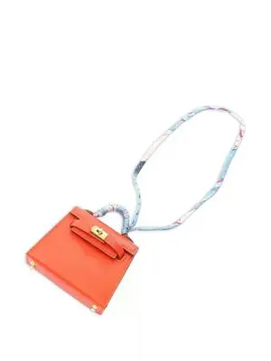 Hermès 2022 Kelly Twilly Bag Charm - Red