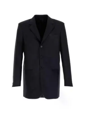 JIL SANDER Single-breasted Notched-lapel Blazer - Blue