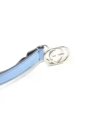 Gucci 2010s Interlocking G Belt - Blue