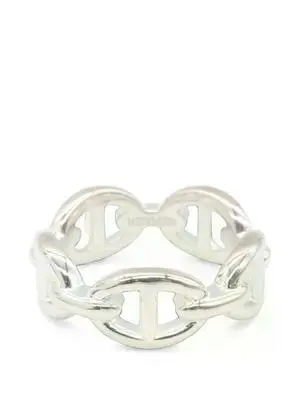 Hermès 2020s Enchaînée Pm Ring - Silver