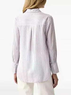 Barbour Evangeline Vertical-stripe Long-sleeved Shirt