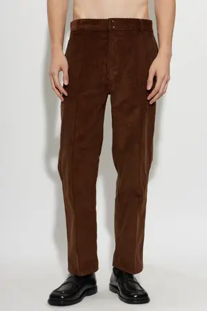 AMI Paris Straight-leg Corduroy Trousers