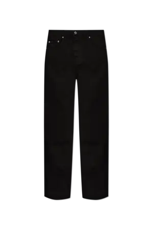 AMI Paris Straight-leg Jeans - Black