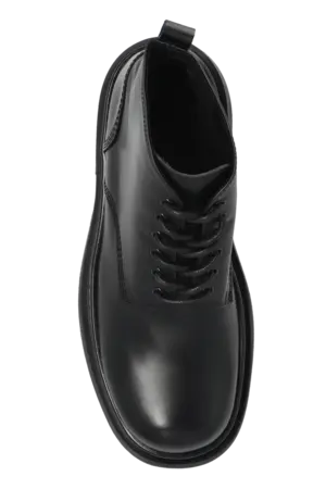 AMI Paris Leather Ankle Boots