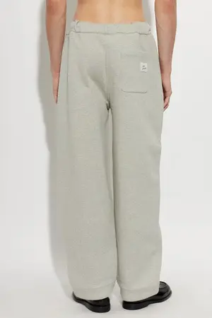 AMI Paris Straight-leg Sweatpants