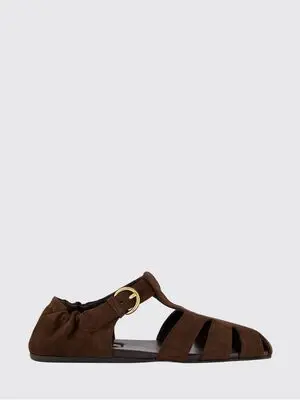 Miu Miu Flat Sandal - Brown