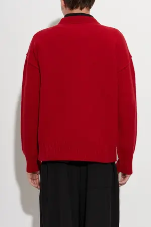 AMI Paris Wool Crew Neck Sweater