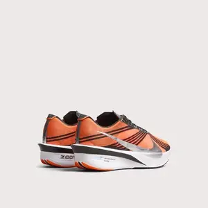 Nike Zoomx Vf Distance Sneaker - Orange/silver/black