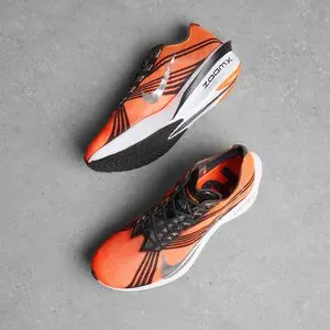 Nike Zoomx Vf Distance Sneaker - Orange/silver/black