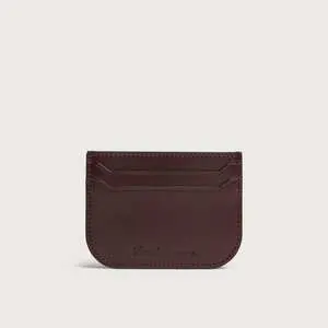 DANIEL SIMMONS Curved Card Holder - Burgundy