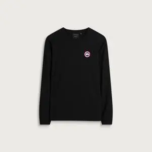 Canada Goose Vantage Long Sleeve T Shirt - Black