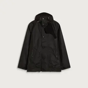 Barbour Re-engineered Keiss Wax Parka Jacket - Dark Brown