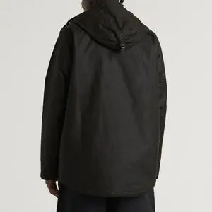Barbour Re-engineered Keiss Wax Parka Jacket - Dark Brown