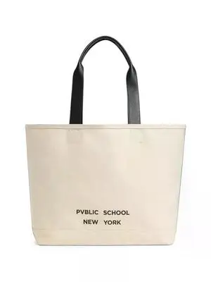 PUBLIC SCHOOL NEW YORK Pop Up Tote Bag - Neutrals