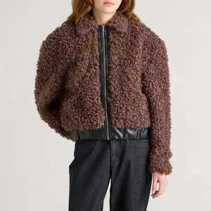 HOSBJERG Darma Faux Fur Jacket