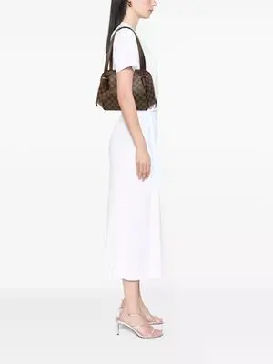 LOUIS VUITTON 2007 Damier Ebene Belem Mm Shoulder Bag - Brown
