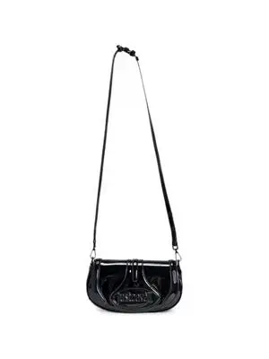 Just Cavalli Galaxy Patent-finish Cross Body Bag