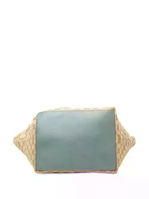 Gucci 2000-2015 Gg Canvas Web Tote Bag - Neutrals