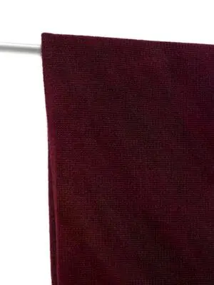 BEYOU Triangular Knitted Scarf - Red