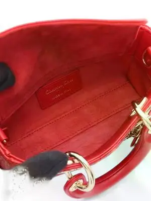 Dior 2010 Micro Lady D-joy Cannage Tote Bag