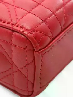 Dior 2010 Micro Lady D-joy Cannage Tote Bag