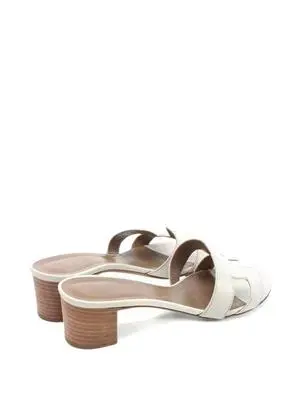 Hermès 2000s Oasis Leather Sandals