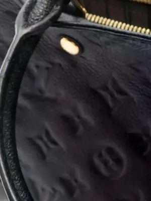 LOUIS VUITTON 2005 Bb Montaigne Monogram Empreinte Tote Bag