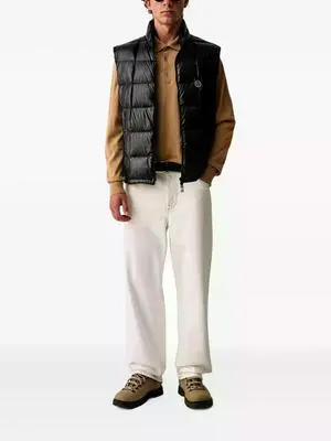 Armani Exchange Quilted Gilet - Black