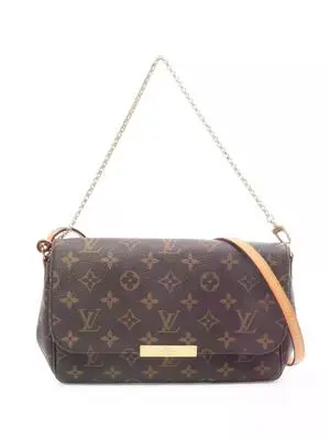 LOUIS VUITTON 2012 Mm Favorite Shoulder Bag - Brown