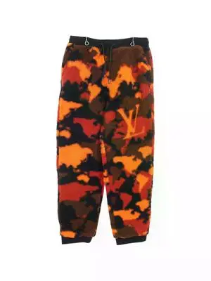LOUIS VUITTON 2010s Camouflage-print Track Pants
