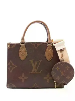 LOUIS VUITTON 2010s Pm On-the-go Monogram Giant Tote Bag
