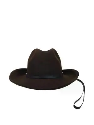 FILIPPO CATARZI Buckle-strap Felt Hat