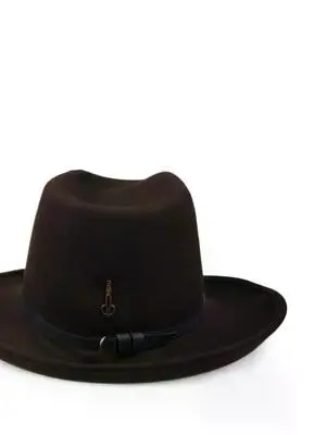 FILIPPO CATARZI Buckle-strap Felt Hat