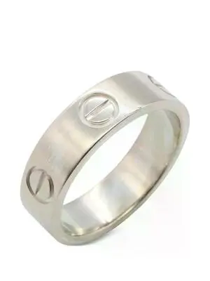Cartier 2010s Love Screw-motif Ring - Silver